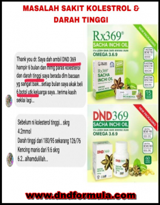SACHA INCHI OIL + VIT E – Dr. Noordin Darus Formula